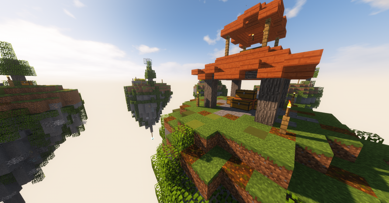 My first Sky Wars Map Minecraft Map