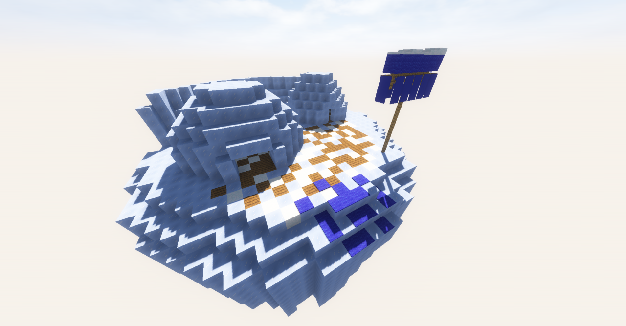 Ice [Bed Wars] Map Minecraft Map