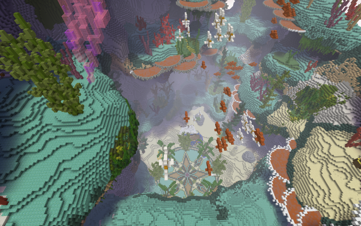 The Deep Blue (Expansion) Minecraft Map