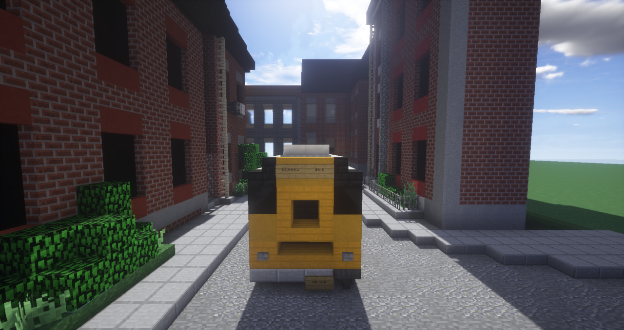 IC Bus CE Series School Bus Minecraft Map