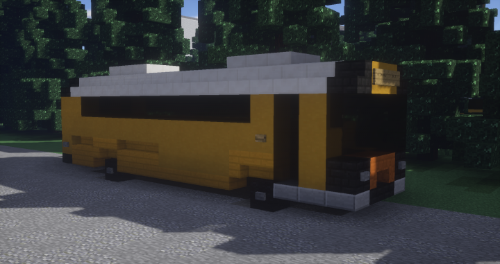 IC Bus RE Series School Bus Minecraft Map