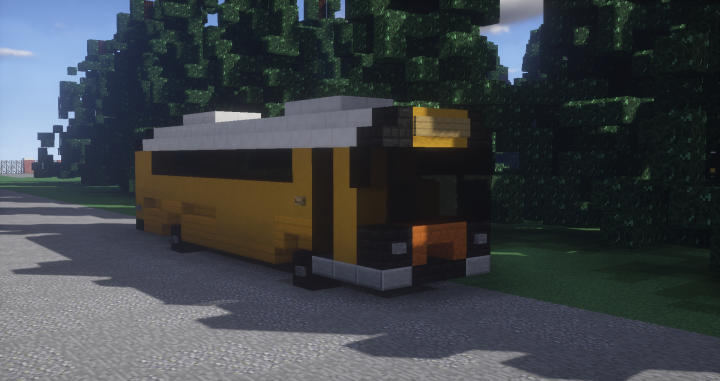 IC Bus RE Series School Bus Minecraft Map