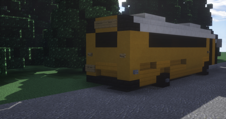 IC Bus RE Series School Bus Minecraft Map