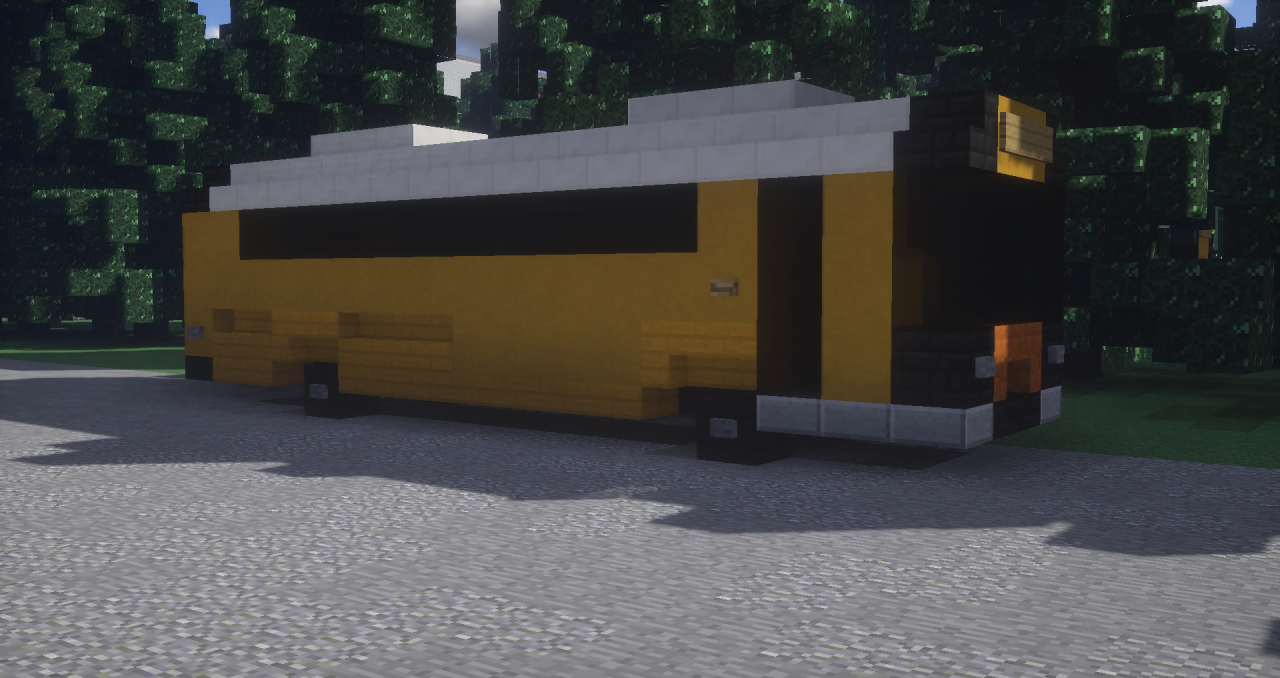 IC Bus RE Series School Bus Minecraft Map