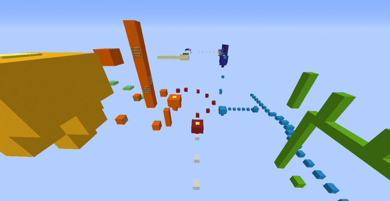 Simple Parkour 2 Minecraft Map