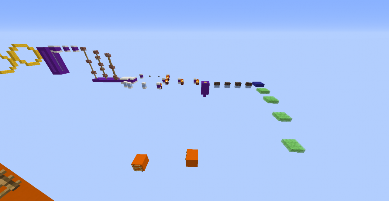 Simple Parkour 2 Minecraft Map