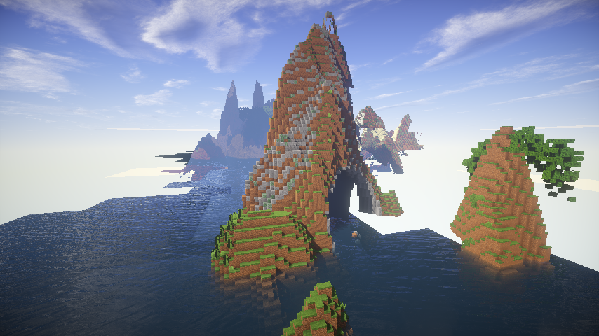 Basic Survival islands Minecraft Map