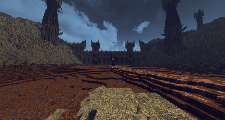 The Black Gate of Mordor Minecraft Map