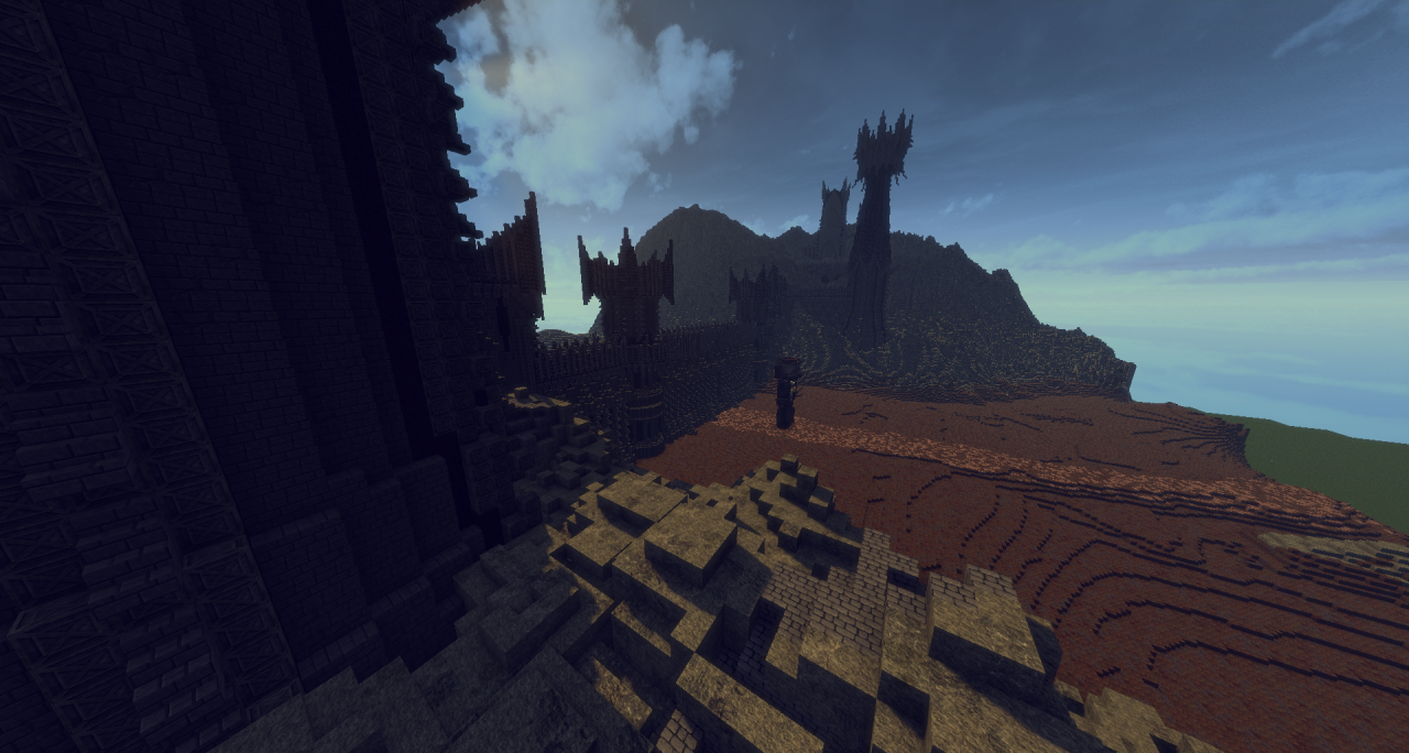 The Black Gate of Mordor Minecraft Map