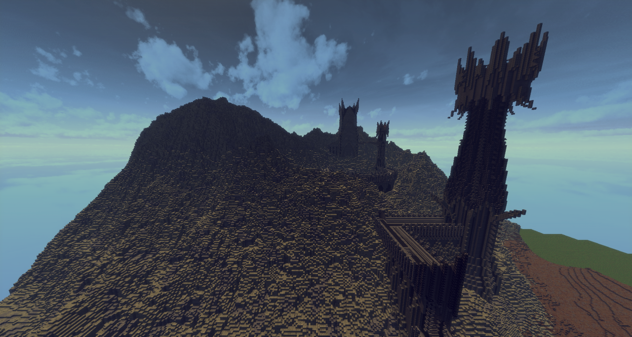 The Black Gate of Mordor Minecraft Map