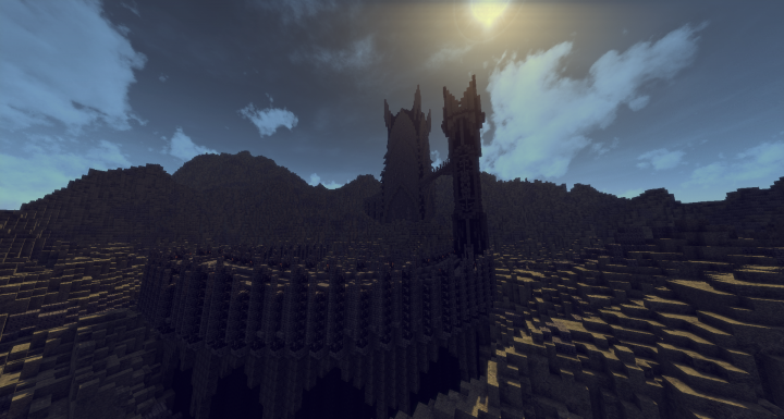 The Black Gate of Mordor Minecraft Map