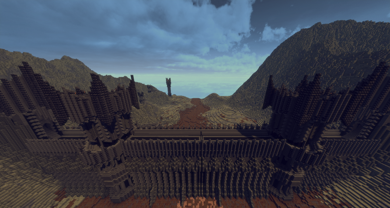 The Black Gate of Mordor Minecraft Map