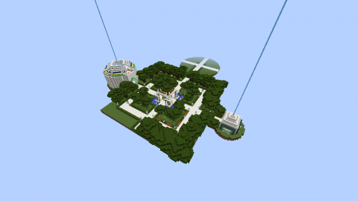 New SkyBlock spawn area Minecraft Map