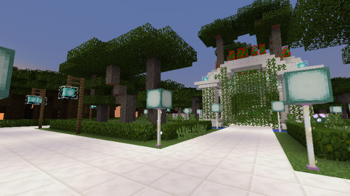 New SkyBlock spawn area Minecraft Map