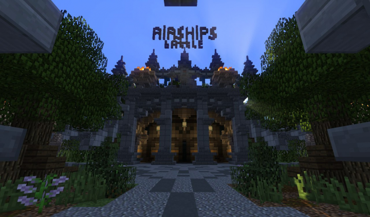 AirShips_Battle lobby by varvaruncik [ChorusBulid] Minecraft Map