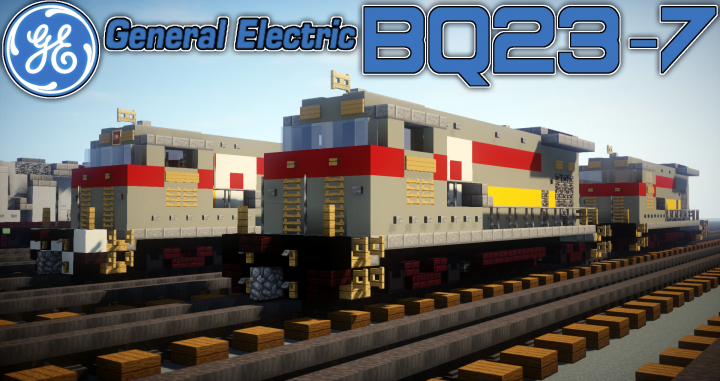 [1.5:1 Scale] GE BQ23-7 diesel-electric locomotive - SCL & CSX ...