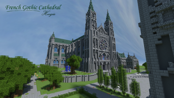 French Gothic Cathedral Minecraft Map