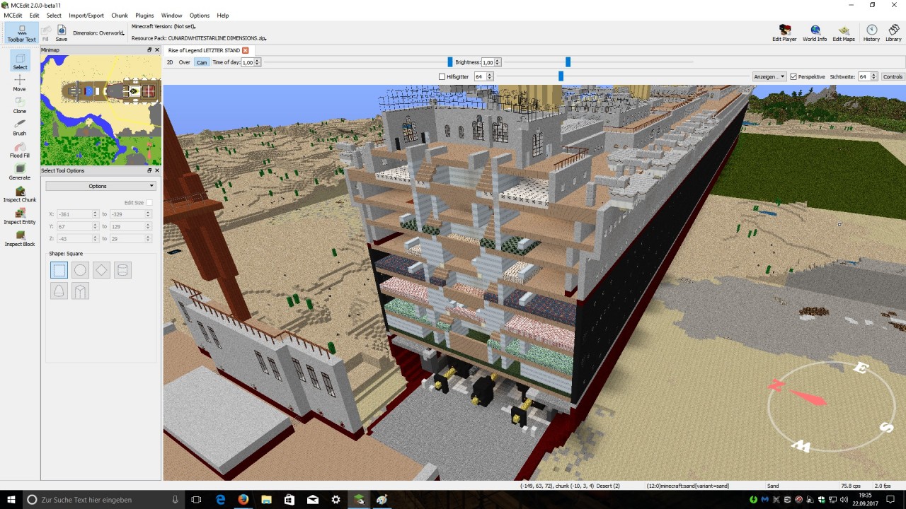 RISE OF LEGENDS Minecraft Map