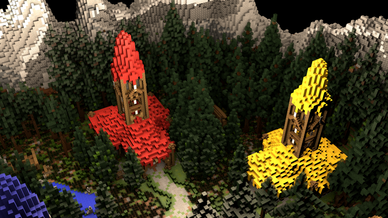 Medieval Forest Lobby Minecraft Map