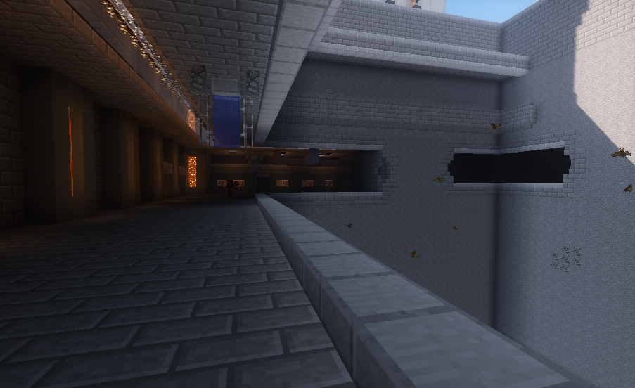 Futuristic City - Custom Terrain Minecraft Map