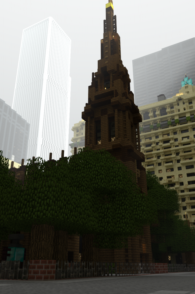 Manhattan in Minecraft- Lower Manhattan (DOWNLOAD & VIDEO) Minecraft Map