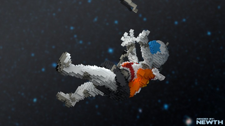 Stranded in space Minecraft Map