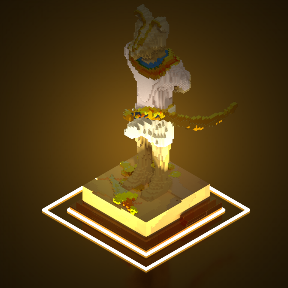 Anubis statue Minecraft Map