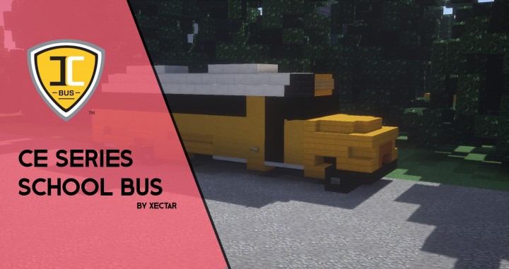 IC Bus CE Series School Bus Minecraft Map