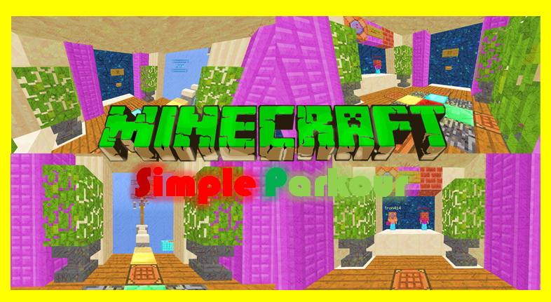 Simple Parkour Minecraft Map