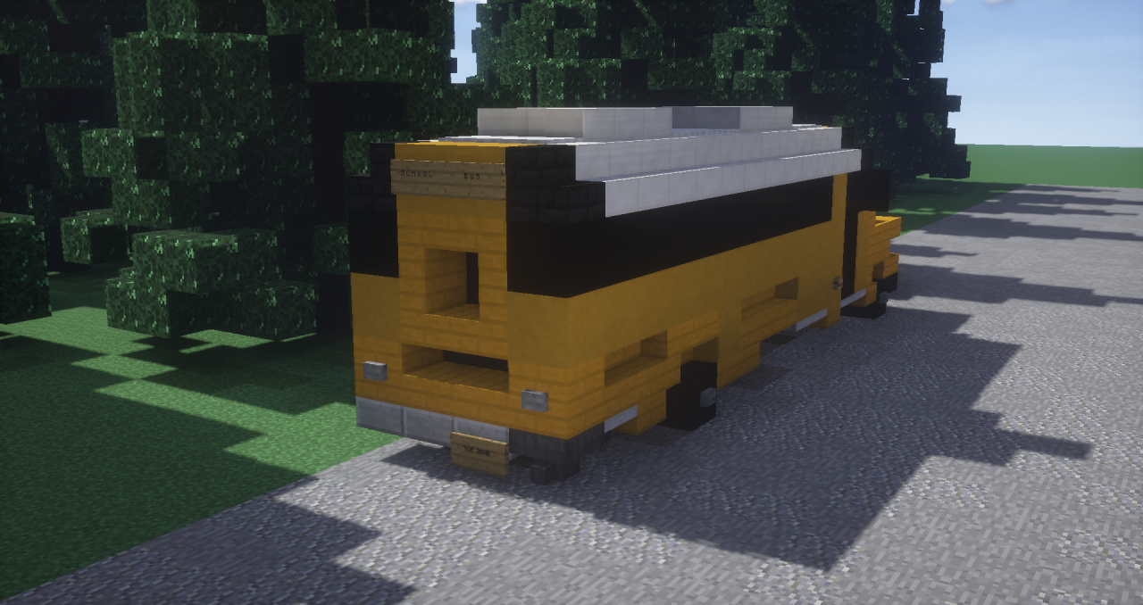 IC Bus CE Series School Bus Minecraft Map