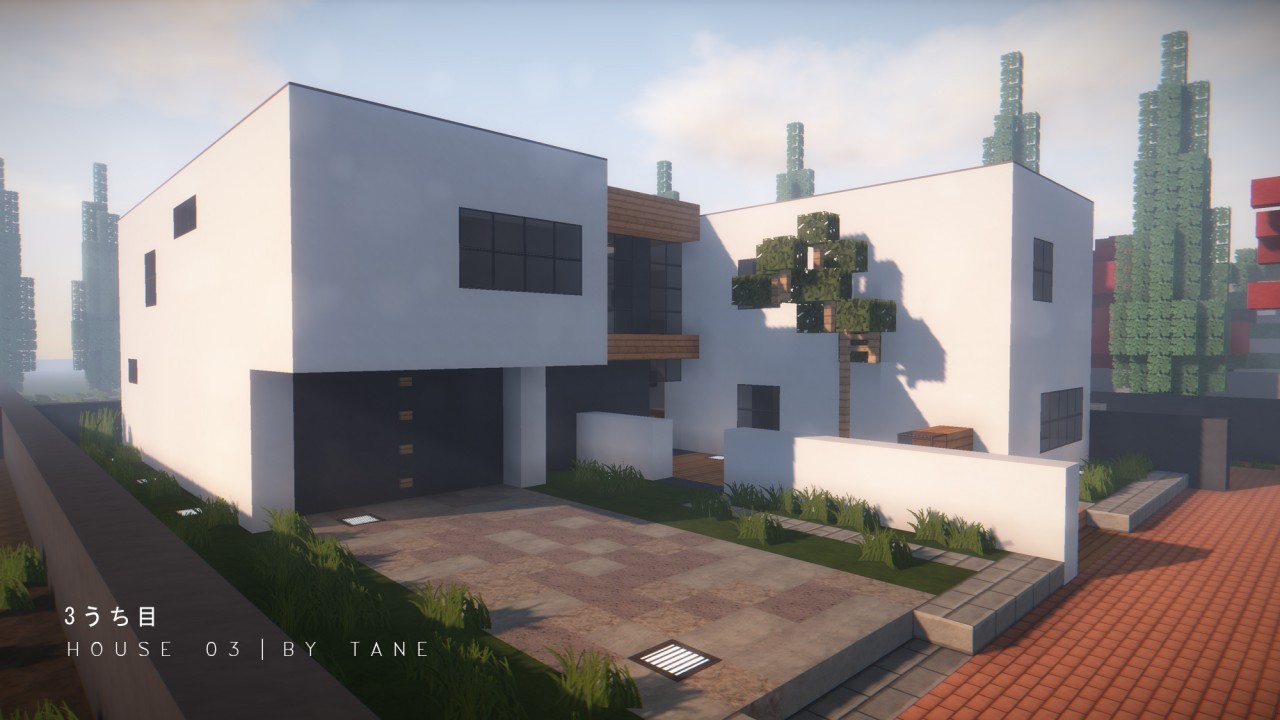 | House 03 | Minimalist Home Minecraft Map