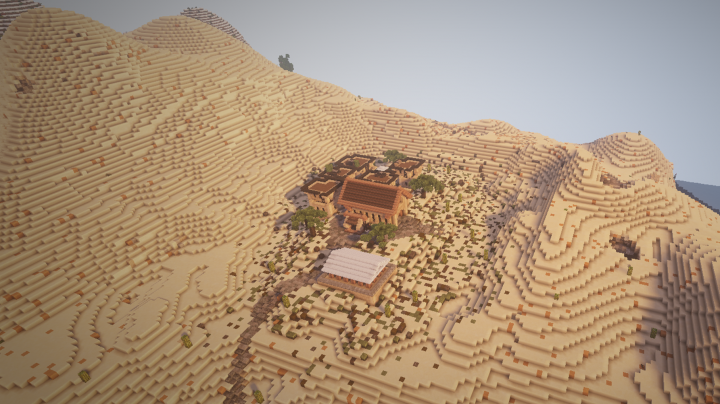 Desert township Minecraft Map