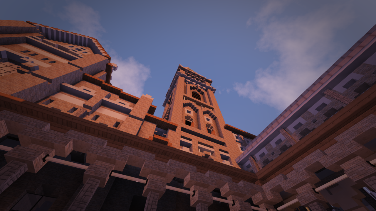 Fully detailed Basilica - 1:1 scale historic design Minecraft Map