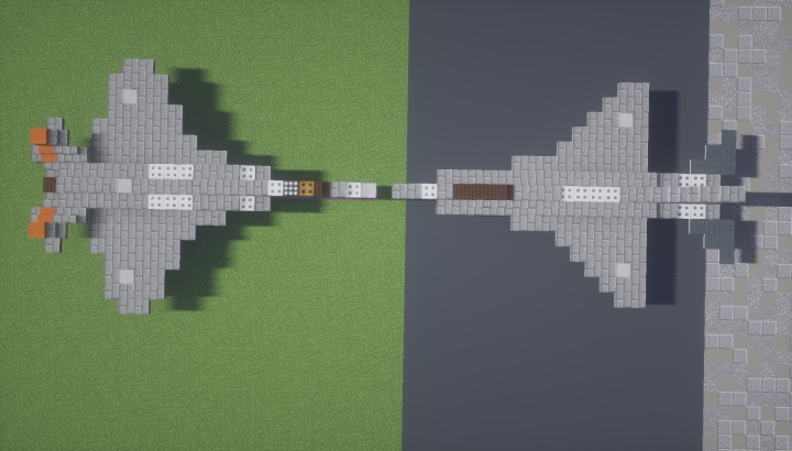 Lockheed Martin F-35 Lightning II | Scale 1,5:1 Minecraft Map