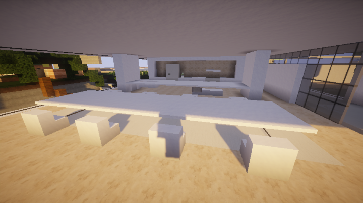 White Modern Minecraft Map