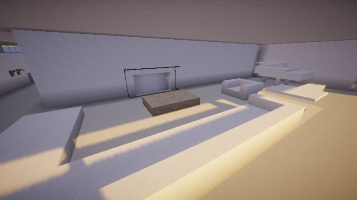 White Modern Minecraft Map