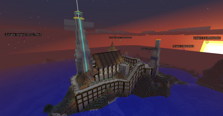 Endgame Tekkit world Minecraft Map