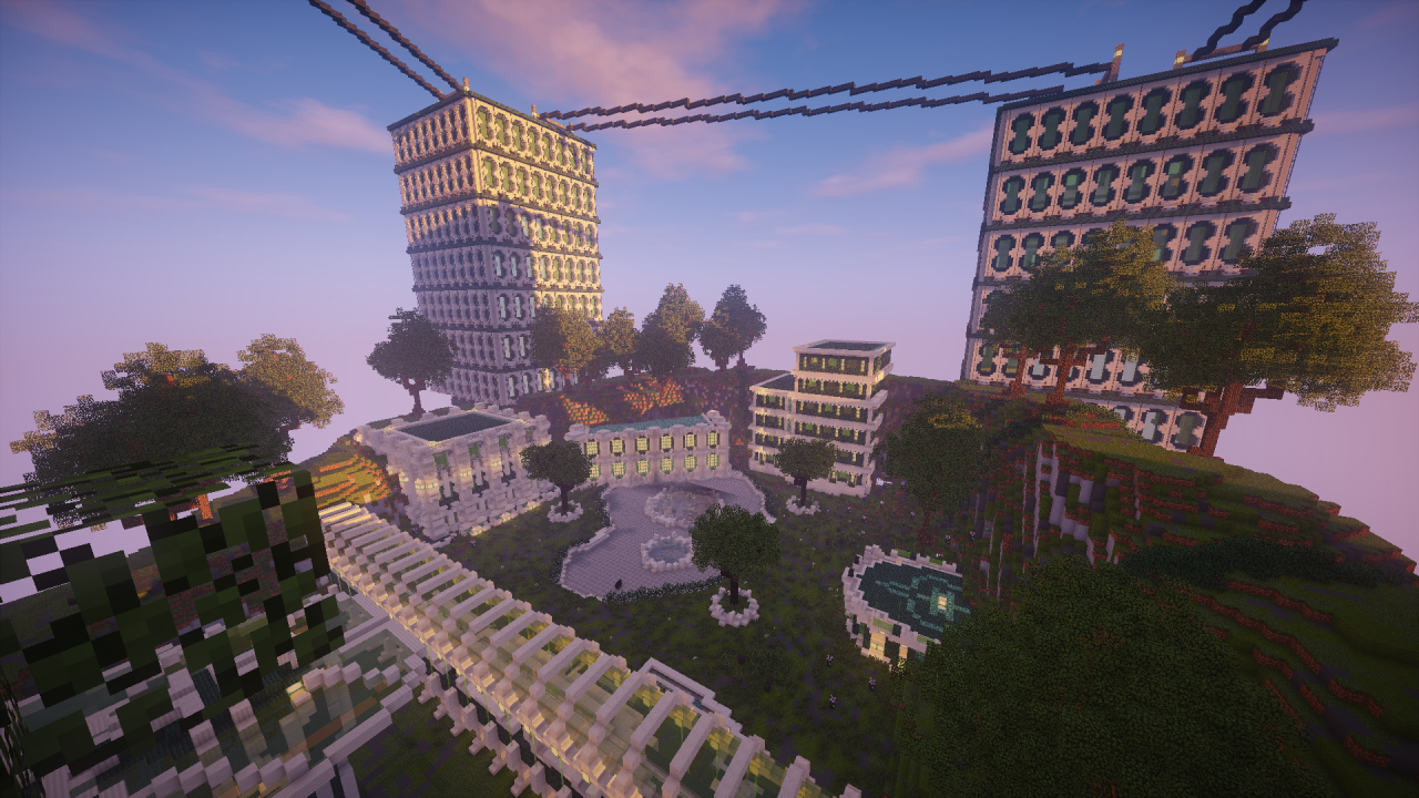 Modern Lobby Minecraft Map