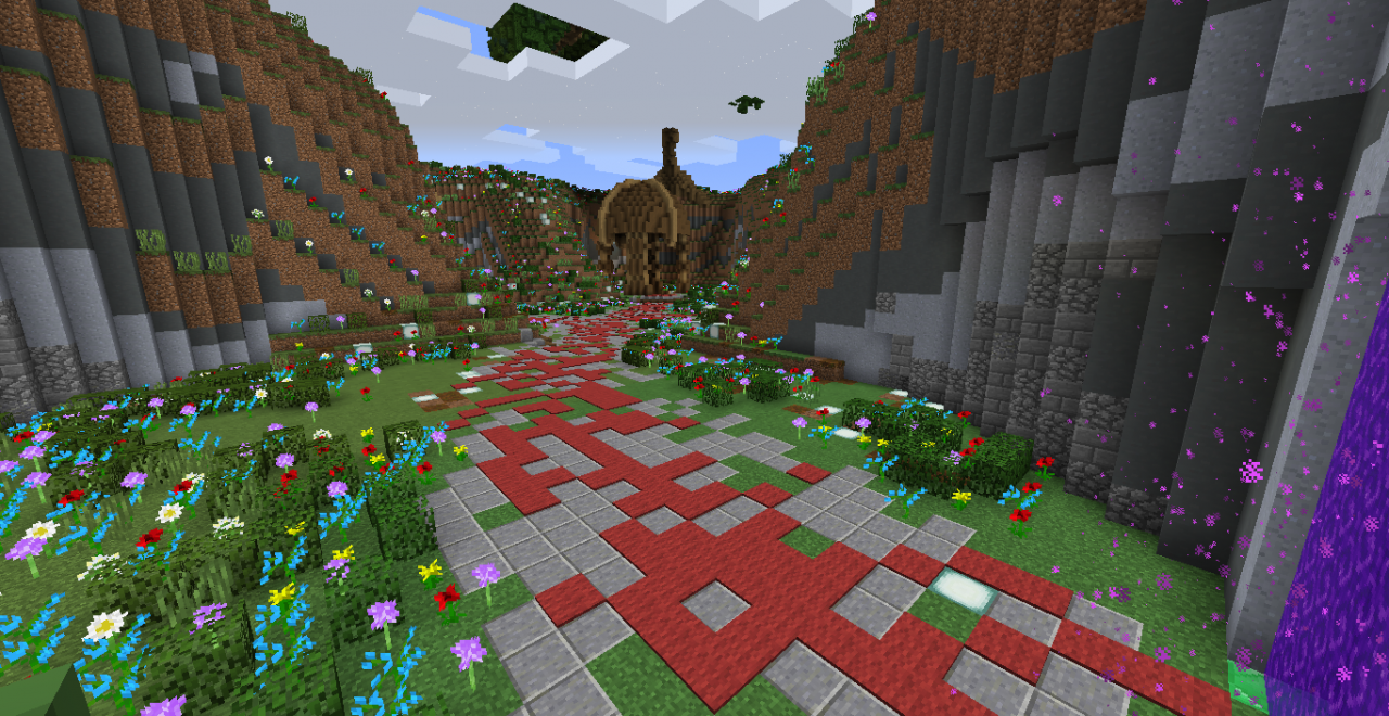 EPIC Warp Food Minecraft Map