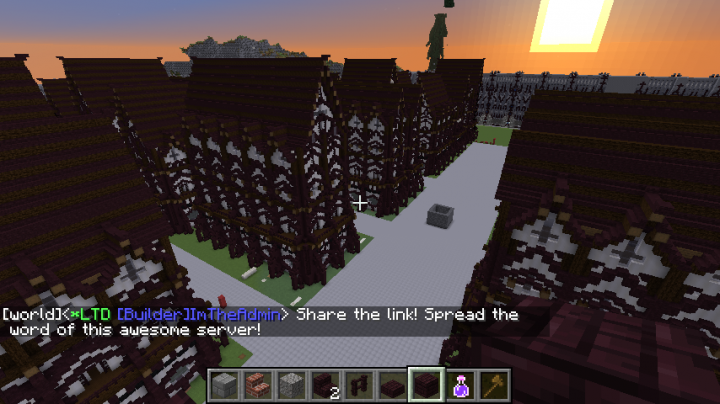 I'm Back! And building for servers faster than ever! Minecraft Map