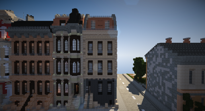 Large Traditional Townhouse Minecraft Map
