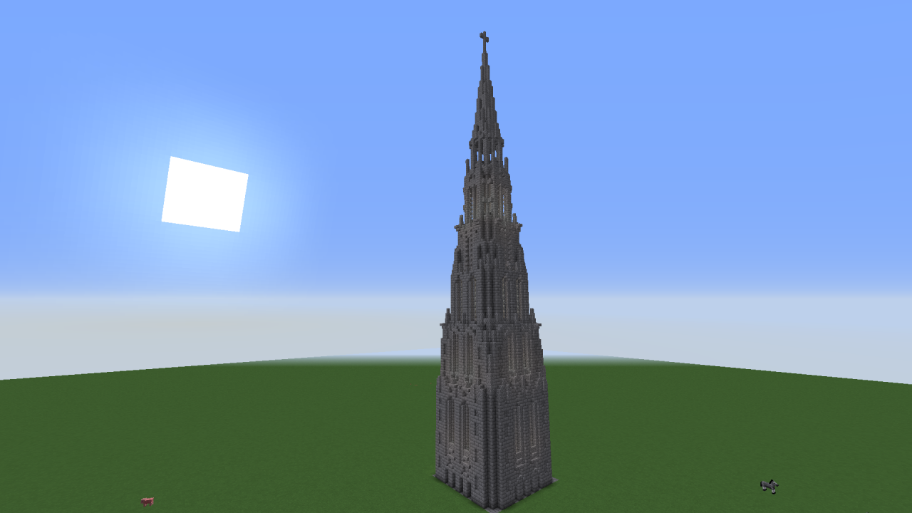 cathedrale's tower Minecraft Map
