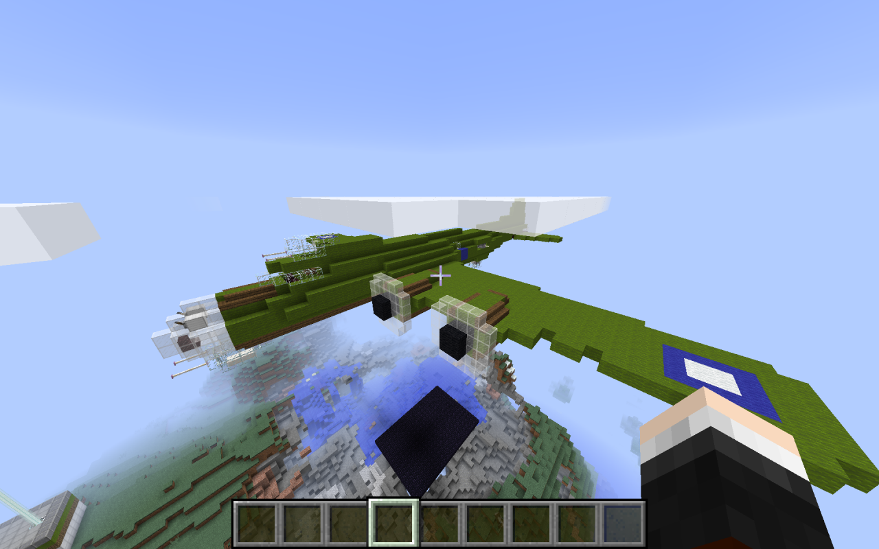 B17 flying fortress Minecraft Map