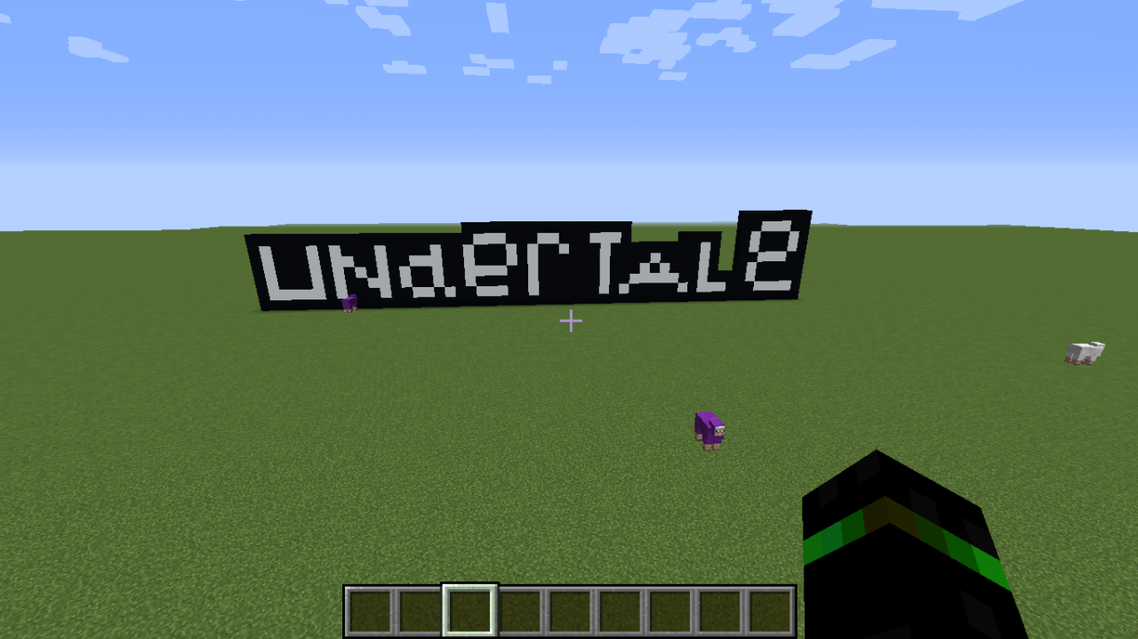 UnderTale Find The Button Minecraft Map
