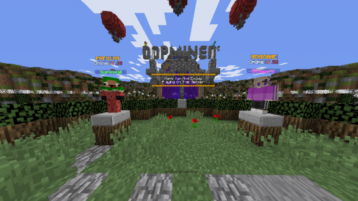Dopminer Lobby Arcade Minecraft Map