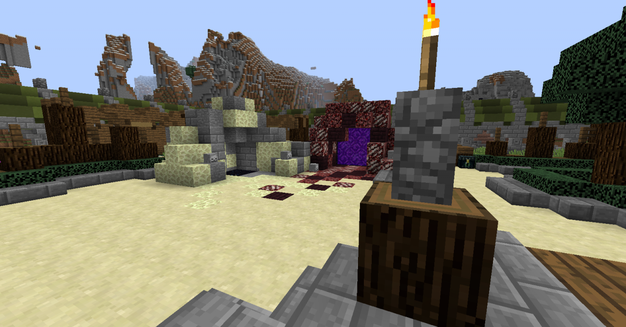 Faction Server Spawn Minecraft Map