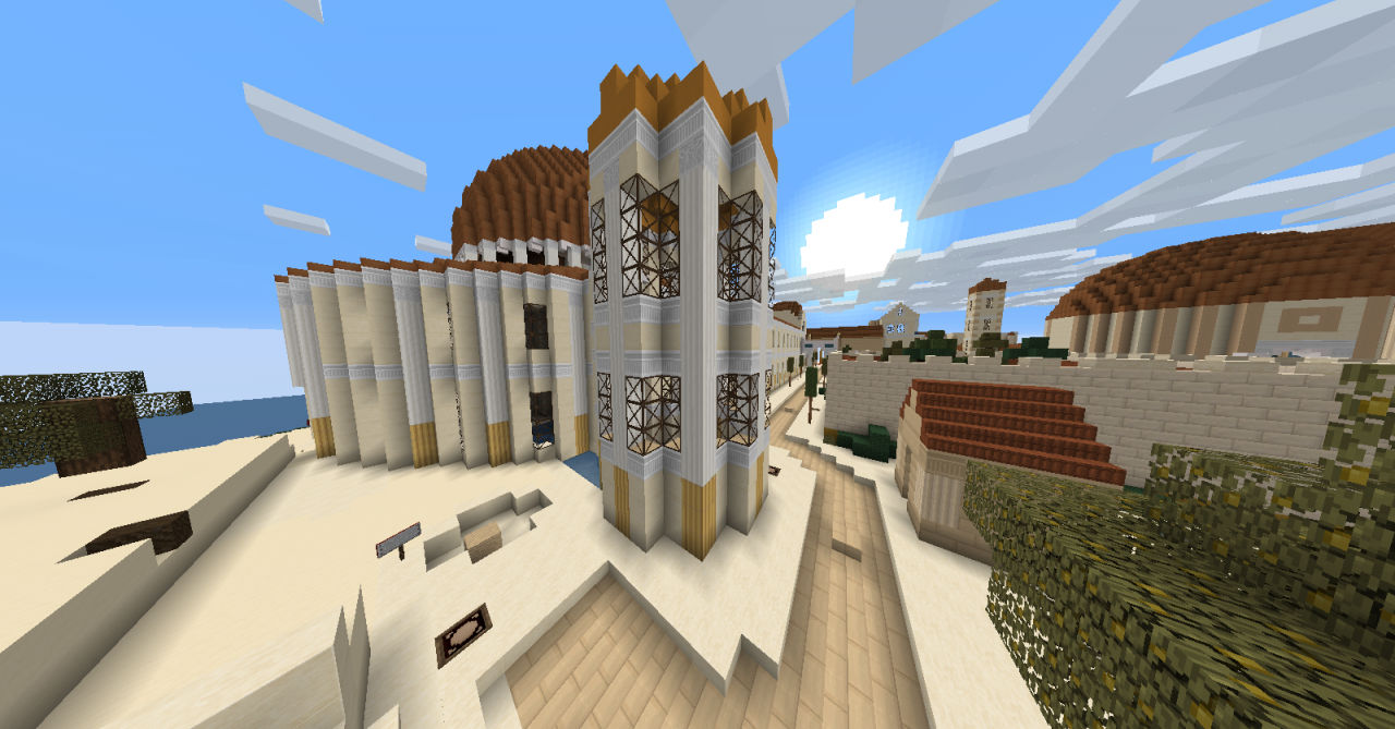 Roman City I (Andoria) - Various Projects Minecraft Map