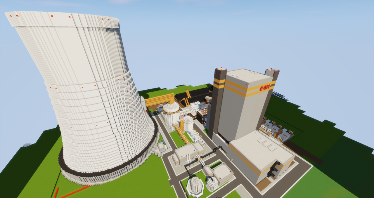 Coal Power Plant Minecraft Map