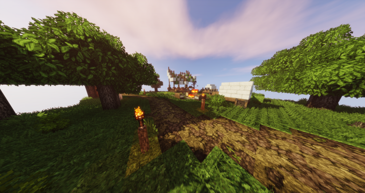 Medieval Camp/trading outpost ~ Mittelalterliches Weglager/Camp ...