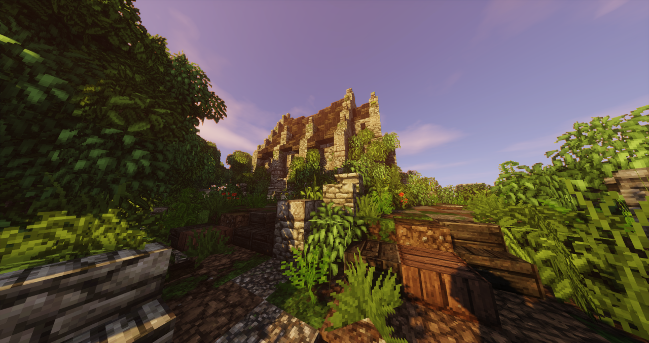 Medieval church/chapel with graveyard ~ Mittelalterliche Kirche/Kapelle ...